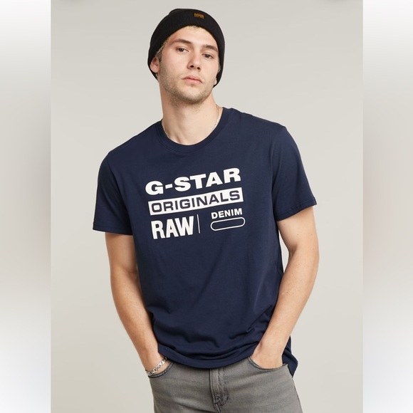 G-Star | Shirts | Mens Gstar Raw Logo Tshirt | Poshmark